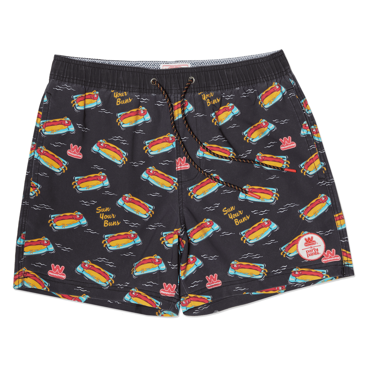 Sun Your Buns Black Swim | Party Pants x Wienerschnitzel